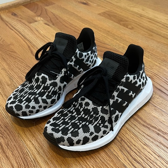 adidas | Shoes | Leopard Print Adidas Swift Run Sneaker | Poshmark